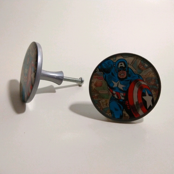 Accents | Marvel Avengers Drawer Or Door Pulls Set Of 2 | Poshmark